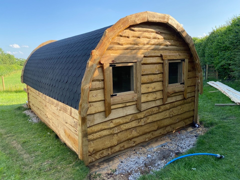 Glamping pod, Summer house, Hobbit house, Camping pod, MADE TO MEASURE ...