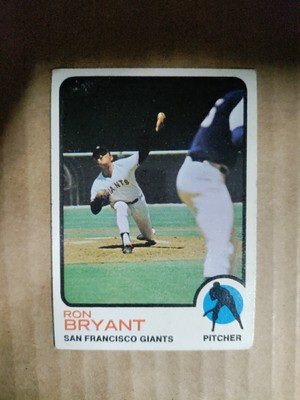 1973 Topps #298 Ron Bryant - San Francisco Giants - Ex Read Description ...