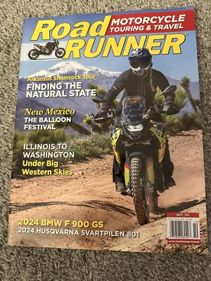 Road Runner Magazine October 2024 BMW F 900 GS / Husqvarna Svartpilen ...