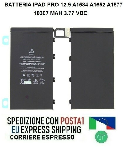 Battery For IPAD Pro 12.9 A1577 A1584 A1652 10307MAH Spare Parts New 3. ...
