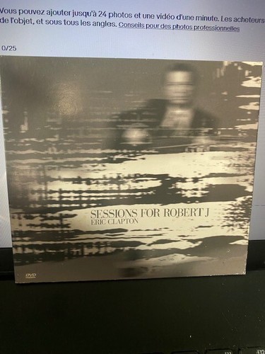 ERIC CLAPTON SESSIONS FOR ROBERT J DVD + CD | eBay