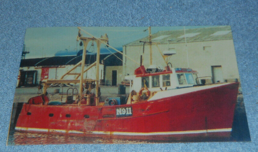 Vintage Northern Irish Fishing Boat Photo Newry Trawler Vessel N911 ...