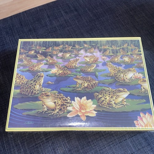 FROGS By Braldt Bralds art work 1000 Piece Jigsaw Puzzle New Sealed ...