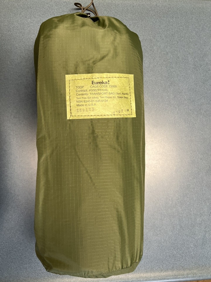 USMC TCOP Tent Combat One Person. M81 Woodland W/ Rainfly NIB Eureka ...