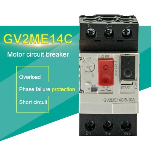 Circuit Breaker Magnetic Motor Start Protection Switch Thermal ...