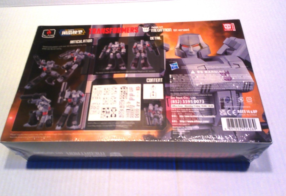 Flame Toys Model Kit Series Transformers MEGATRON G1 Version | eBay