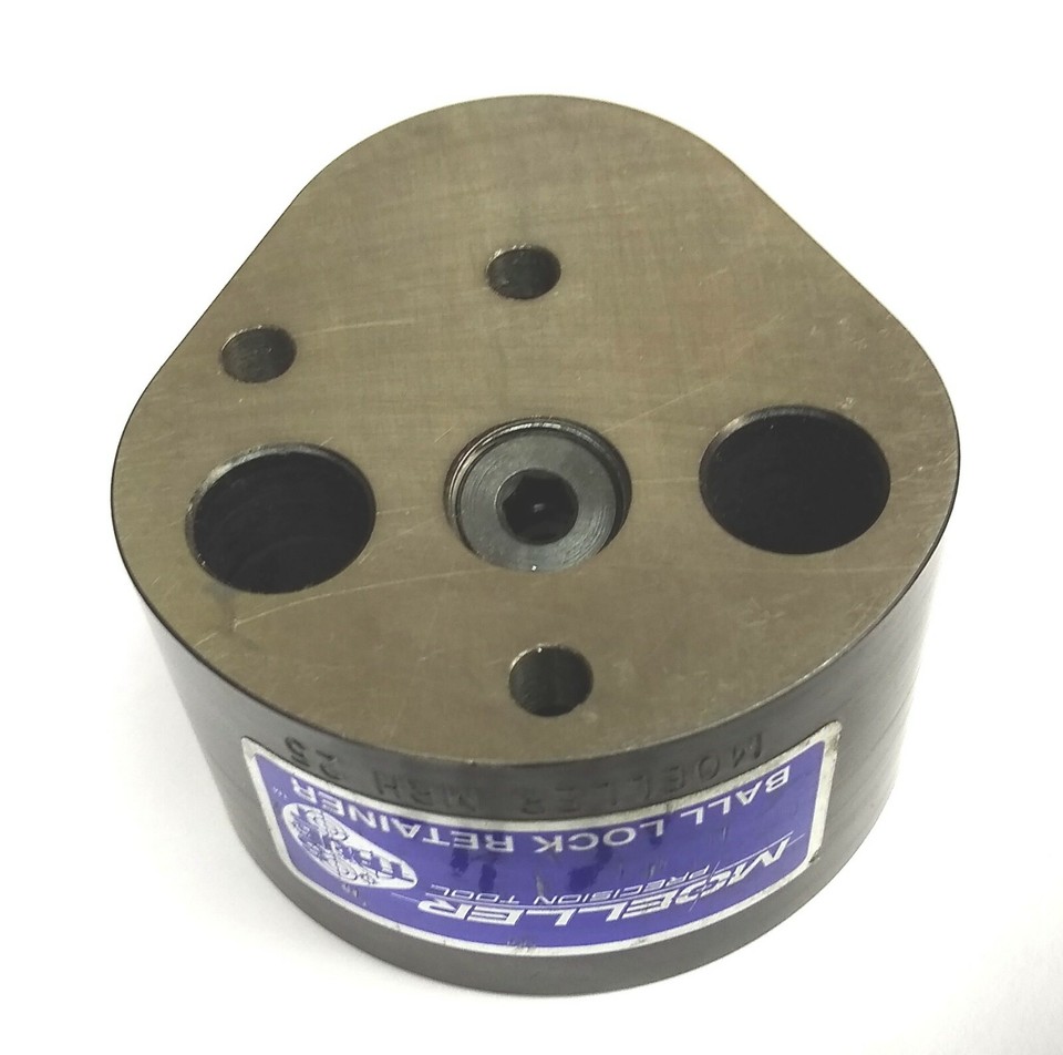 7/8 Hole MOELLER Ball Lock Punch shank Holder Press Retainer OBI ...