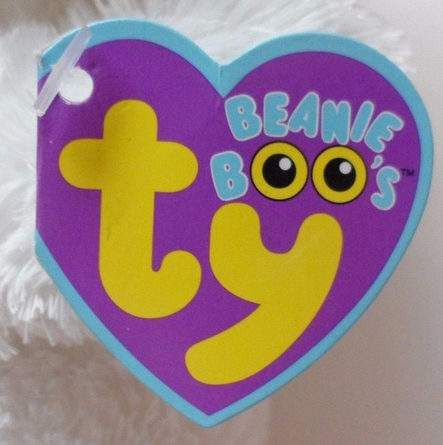 Ty Beanie Boos Halloween Plush Phantom The Ghost Buddy Sz 10 Med RARE ...