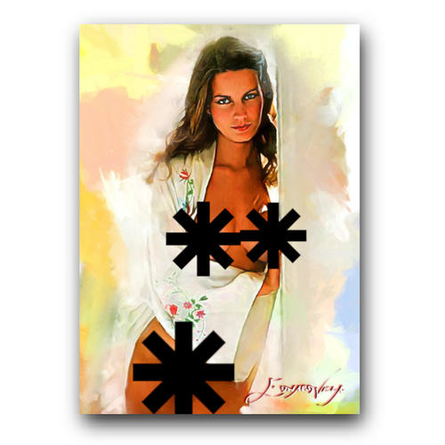 Lisa Welch #3 Art Card Limited 42/50 Edward Vela Signed (Censored) | eBay