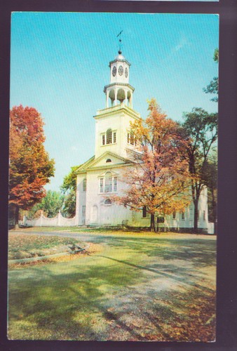 OLD BENNINGTON VERMONT VT 1966 Old First Church Vintage PC | eBay