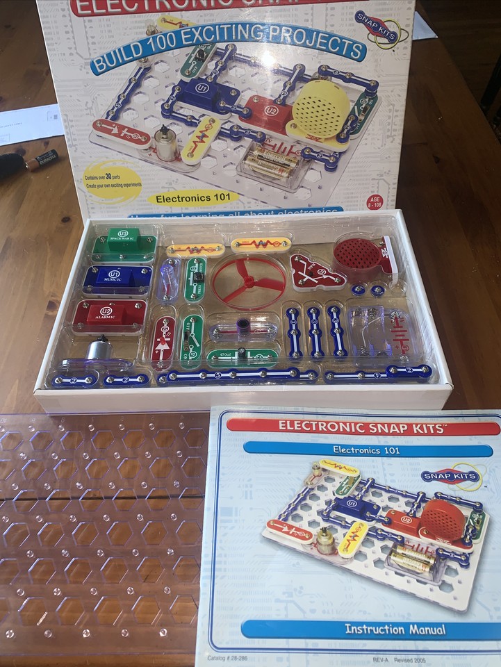 Snap Kits Electronic Snap Kits Electronics 101 Building Kit Mid 2 ...
