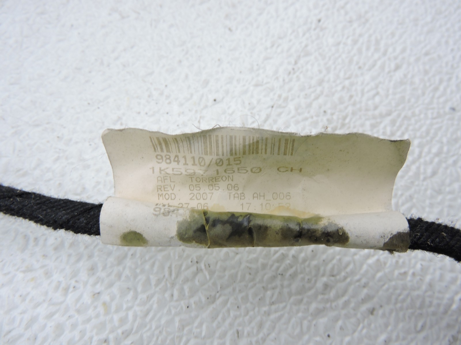 MK5 VW JETTA ANTENNA AMPLIFIER BOOSTER UNIT WIRING HARNESS FACTORY OEM ...