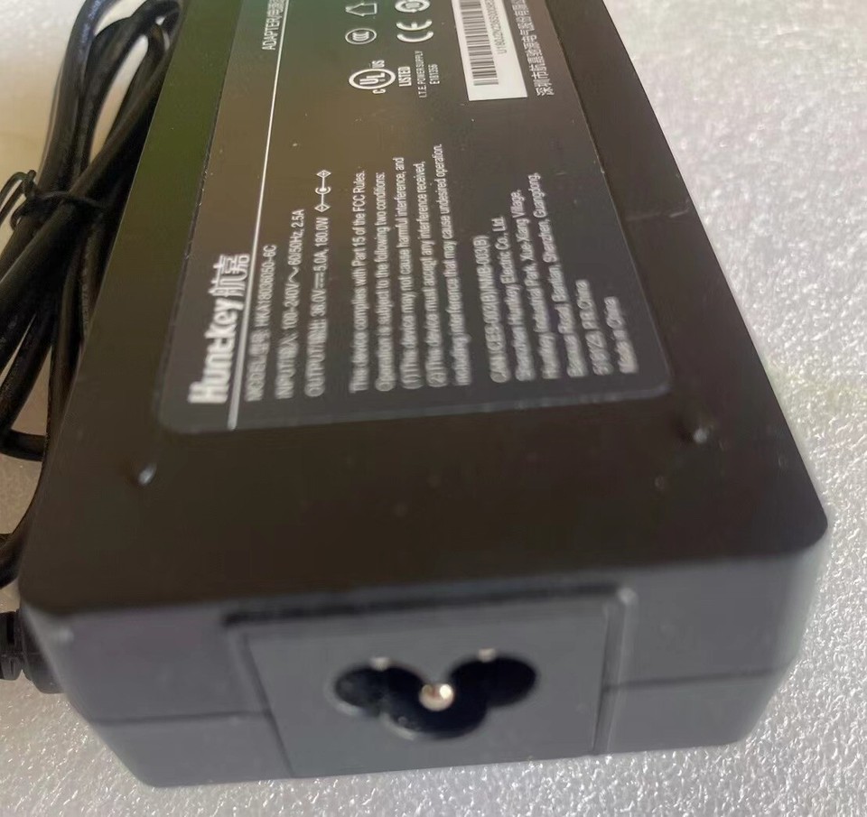 Original Huntkey HKA18036050-6C 36V 5A 7.9×5.5mm AC Adapter Power ...