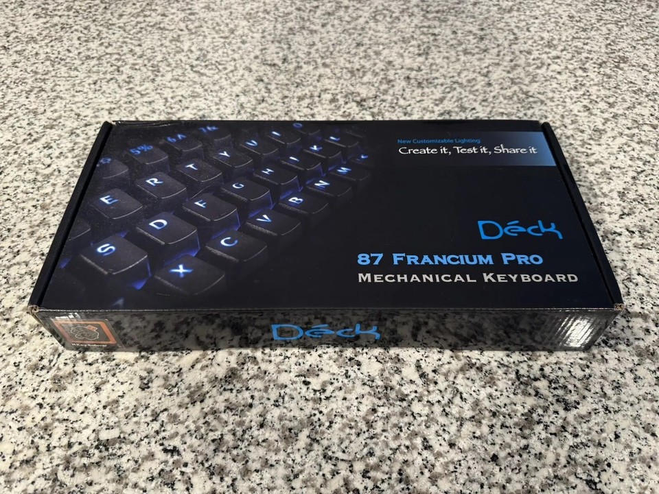 Deck 87 Francium Pro Mechanical Gaming Keyboard - Cherry Brown Keys | eBay
