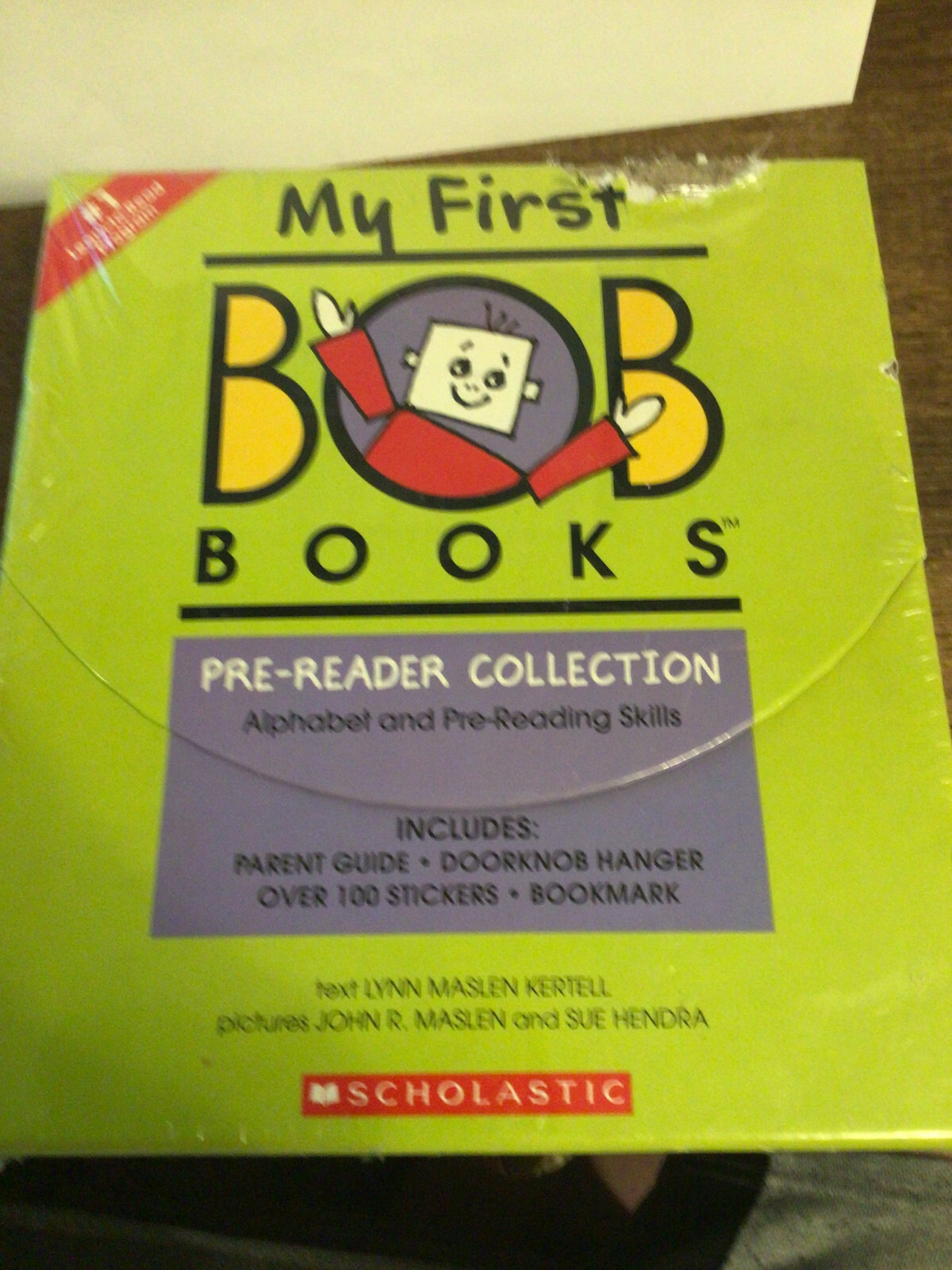 My First Bob Books Pre-Reader Collection - box worn, still sealed ...