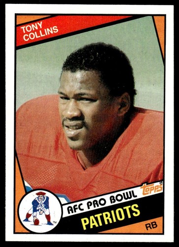1984 TOPPS TEAM LEADERS - TONY COLLINS B NEW ENGLAND PATRIOTS #131 | eBay