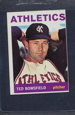 1964 Topps #447 Ted Bowsfield Athletics EX *6601 | eBay