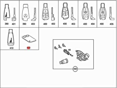 2pcs Genuine MERCEDES BBDC X222 W242 V251 414 Battery unit 0008280388 ...