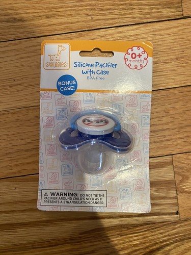 Swiggles Silicone Pacifier With Case BPA Free 0+ Months | eBay