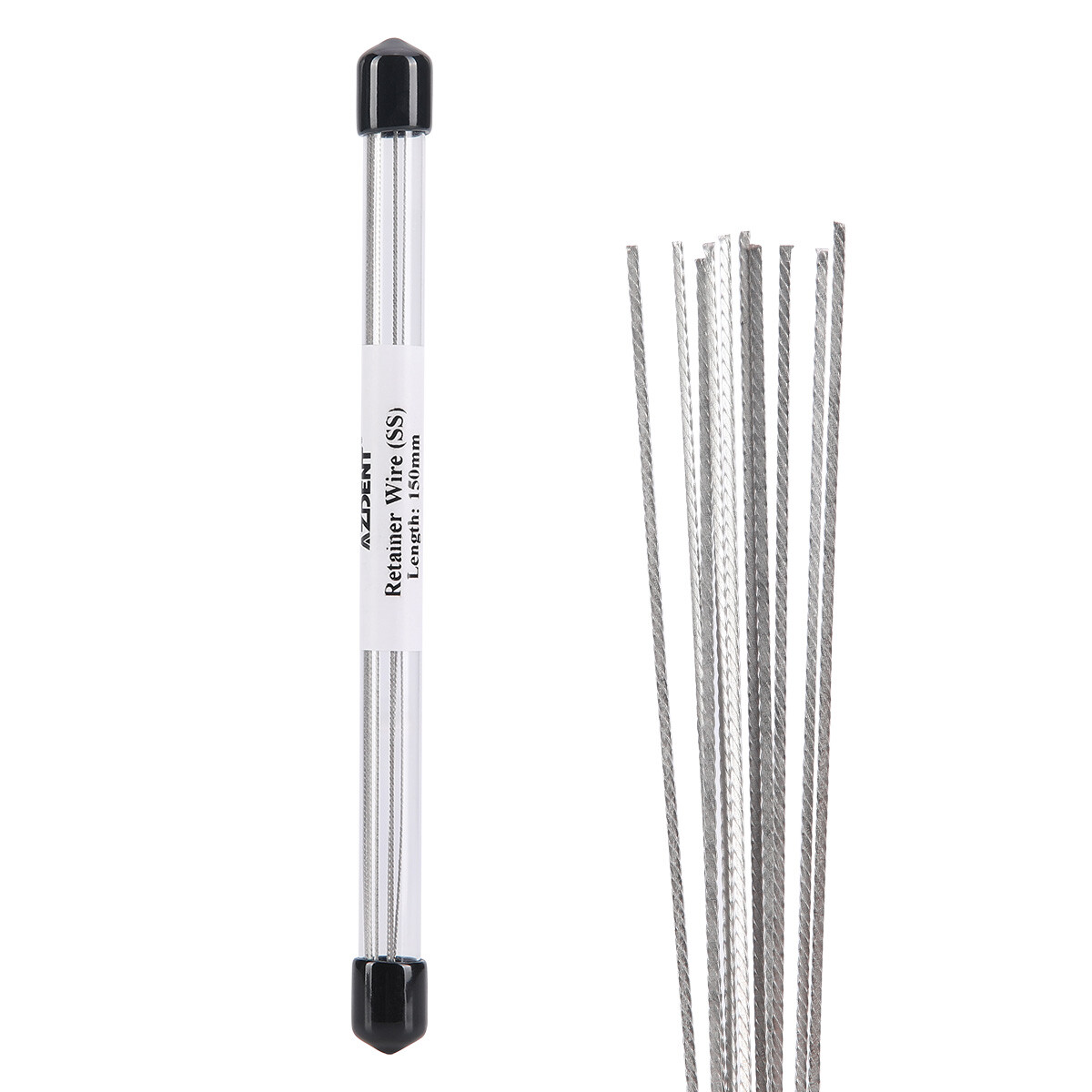 AZDENT Dental Ortho Lingual Retainer Wire Flat Strand Stainless Steel ...