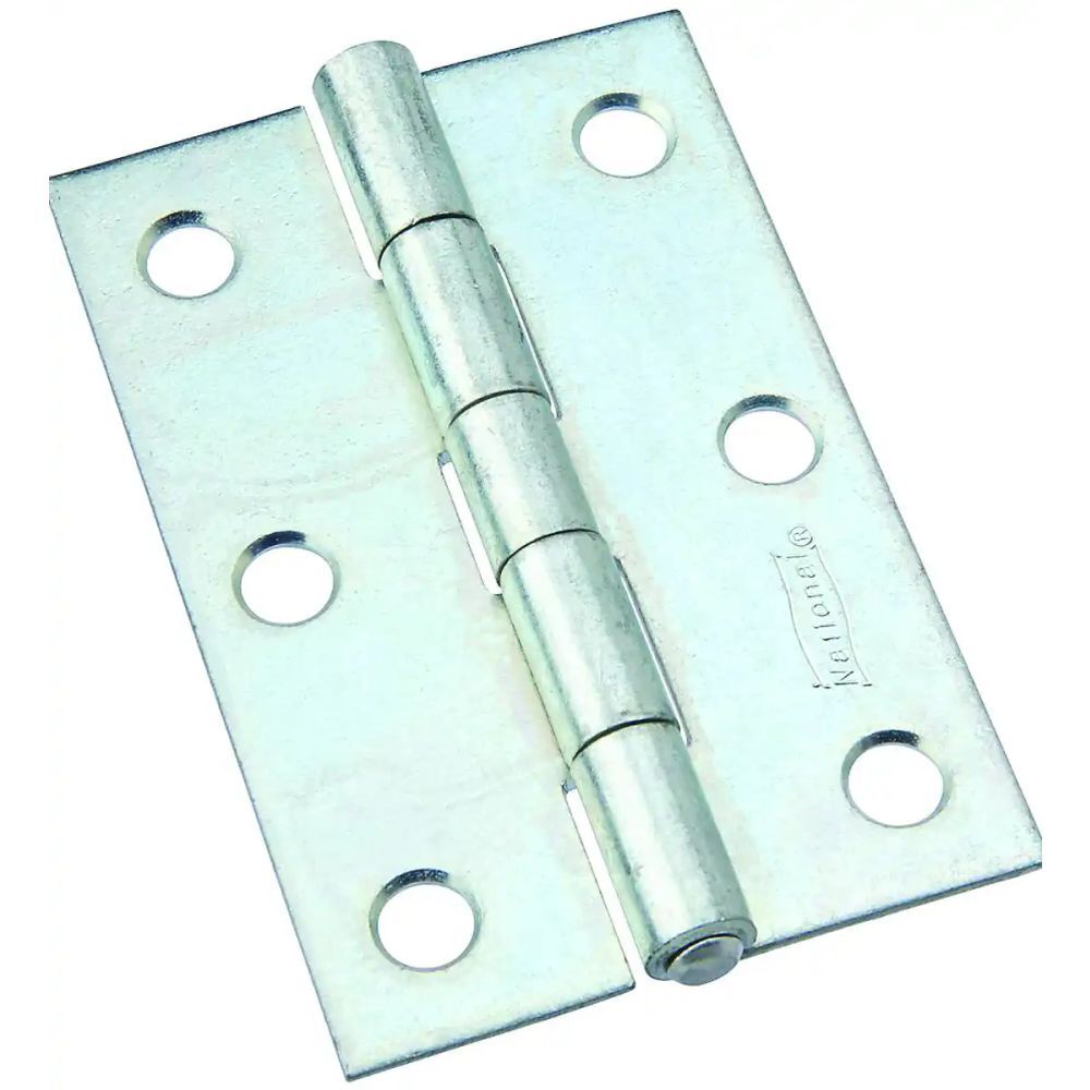 National Hardware N146-365 Non-removable Pin Hinge 3" Zinc Plated for ...