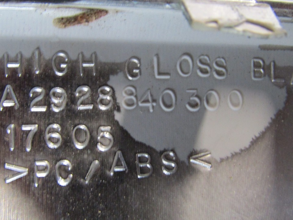 Mercedes W166 Rear Lower Bumper Moulding Genuine A2928840200 ...