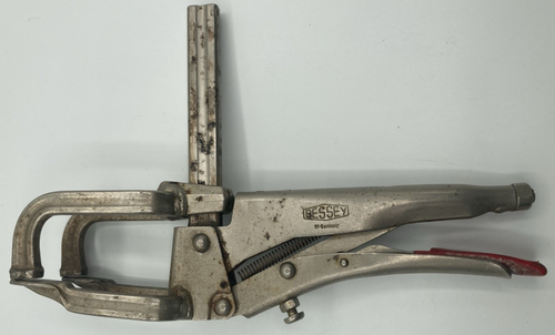 Bessey Sliding Arm Locking Clamp C-Grip Pliers 5" bar Open to 4-1/4" (I ...