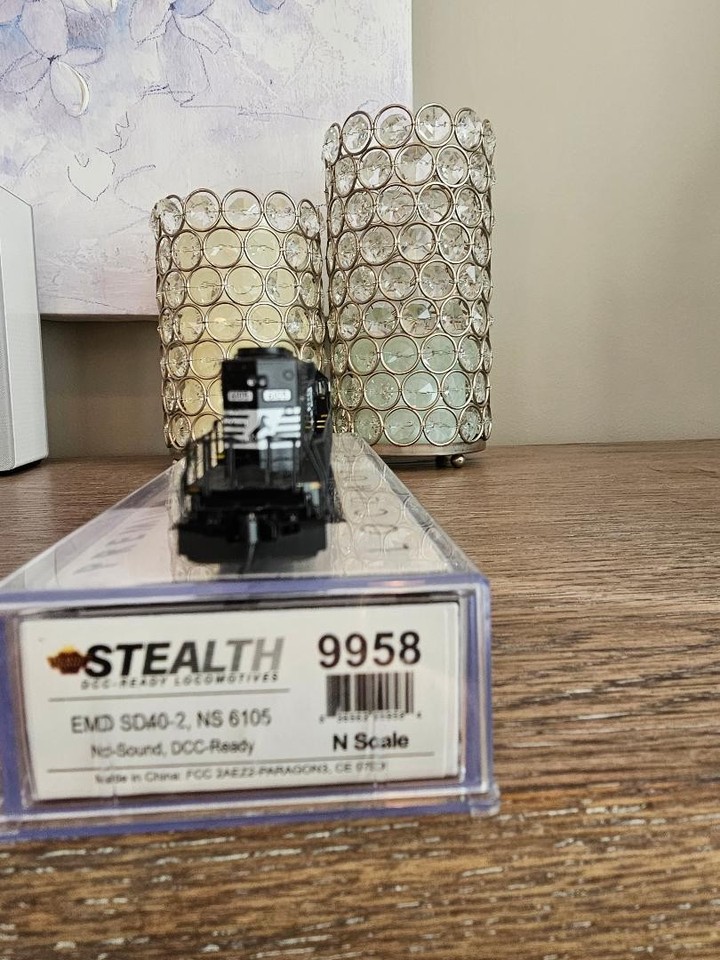 N scale BLI SD40-2 Stealth locomotive | eBay