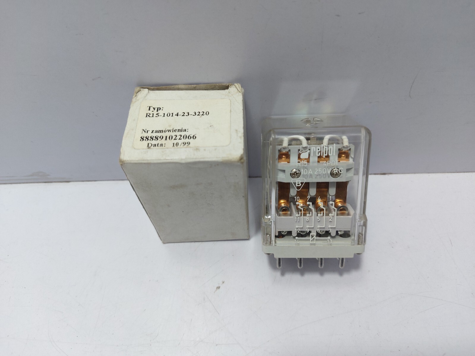Relpol R15-1014-23-3220 Relay 10A 250V AC | eBay