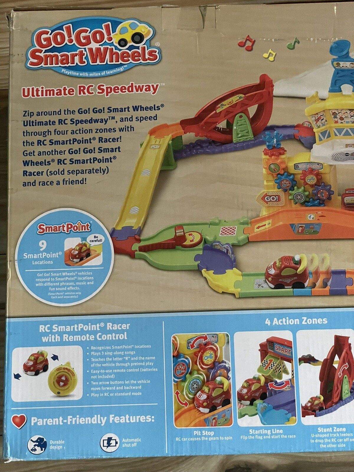 VTech Toys Go! Smart Wheels Ultimate RC Speedway Toy for sale online | eBay
