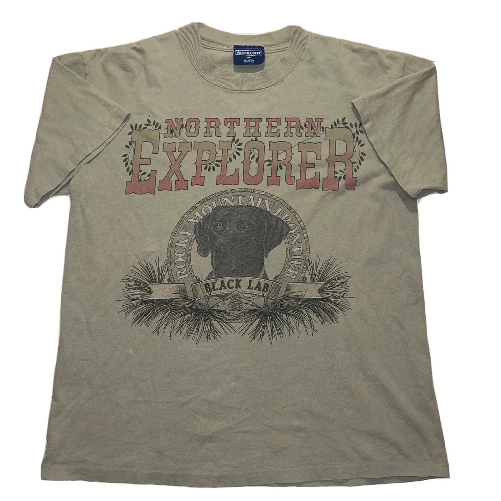 Vintage Black Lab Labrador Retriever Hunting Dog Grap… - Gem