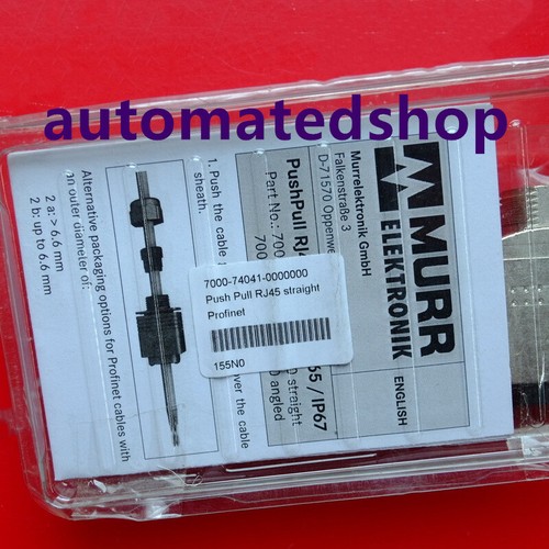 Murr 7000-74041-0000000 Connector Push Pull RJ45 PROFINET | eBay