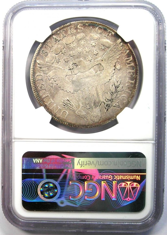 1800 Draped Bust Silver Dollar $1 Coin - Certified NGC VF Detail - Rare ...
