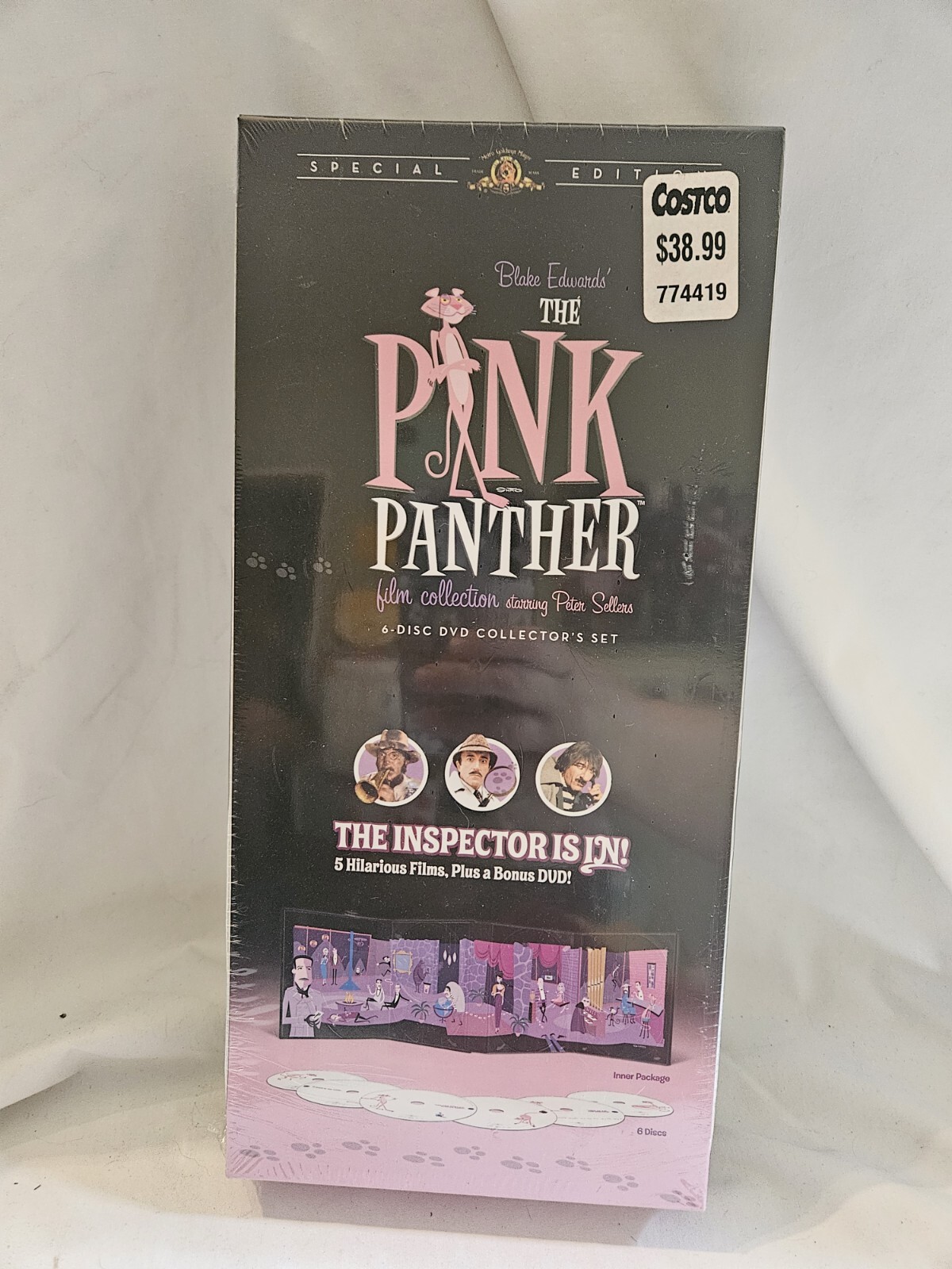 The Pink Panther Film Collection (DVD, 2004, 6-Disc Set) - New/Sealed ...