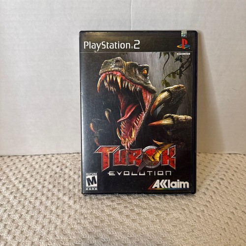 Turok Evolution (Sony PlayStation 2, 2002) PS2 - Tested! CIB | eBay