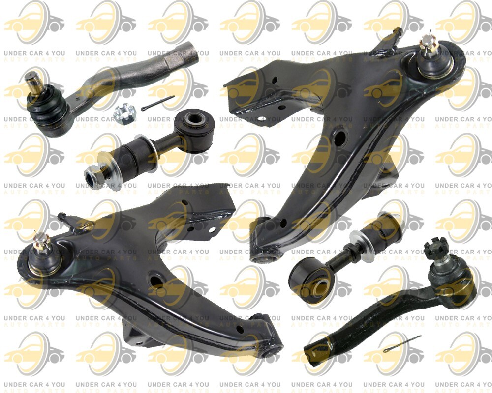 6 Pcs New Kit Lower Control Arms Tie Rods Ends Sway Bars For Lexus ...