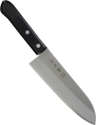 Tojiro Fujitora Japanese Santoku Knife FU-301DP 12 in. 170mm Free ...