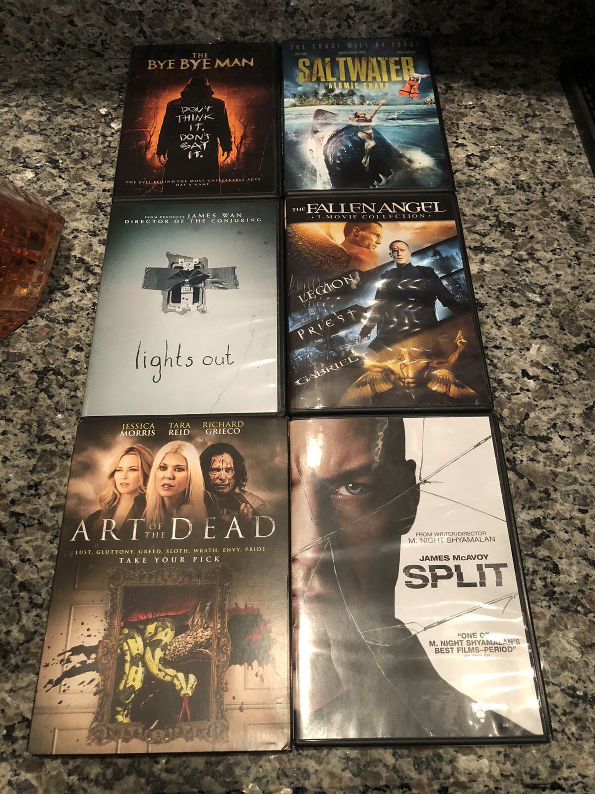 15 Horror Film DVD Lot Dream Stalker Death By Love Get Out Sleeper ...