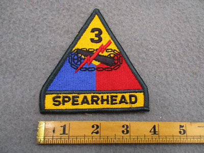 US Army 3rd Armored Division Spearhead Patch S8. | eBay