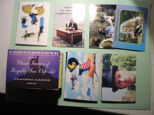 MONTY PYTHON FLYING CIRCUS TRADING CARD SET W/ INSERTS CORNERSTONE 1995 ...