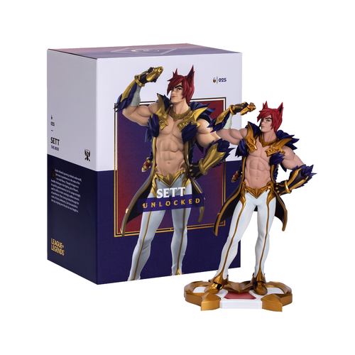 LoL League of Legends SETT Unlocked Statue Figure Riot Games Authentic ...