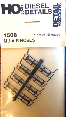 Detail Associates HO #1508 Air Hoses -- MU pkg(16) | eBay