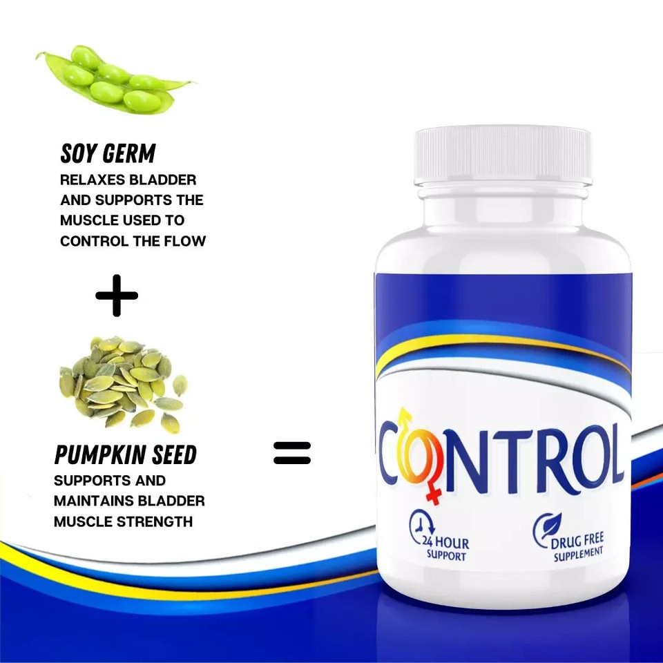 CONTROL - Bladder Control Tablets - Go to Toilet Less Frequently ...