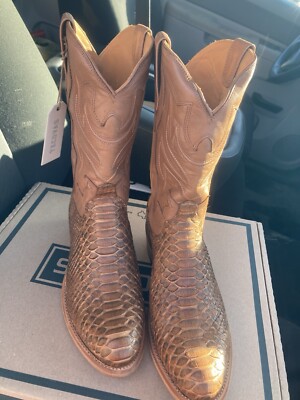 Tecovas The Brady 10D New Tan Python | eBay