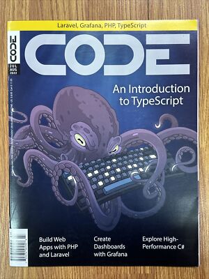 Code Magazine July / August 2022 An Introduction To TypeScript | eBay