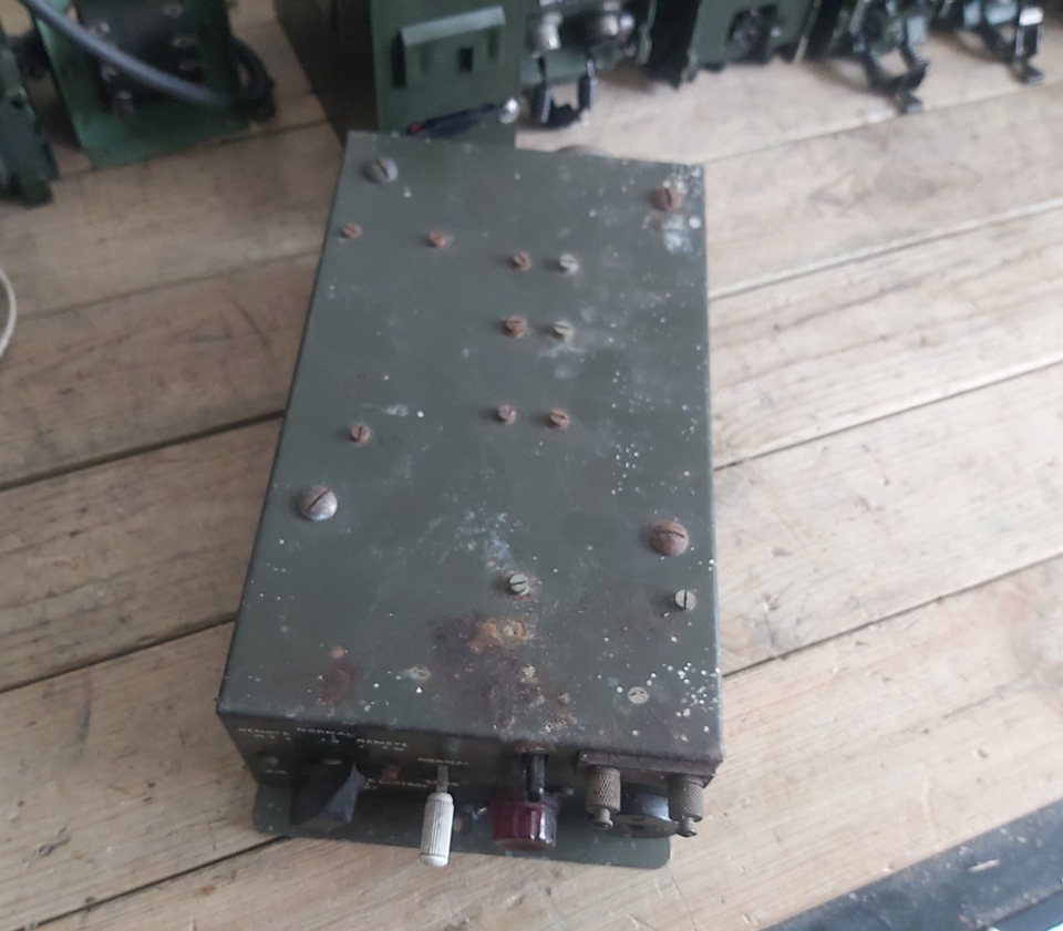 WW2 Army Military Radio Wireless Set 53 WS53 REMOTE CONTROL UNIT H ...