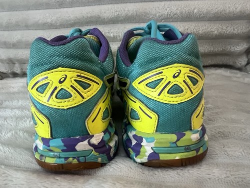 Asics Gel B256N Sneakers Sz 7.5 Shoes Flashpoint Crosstraining Yellow ...