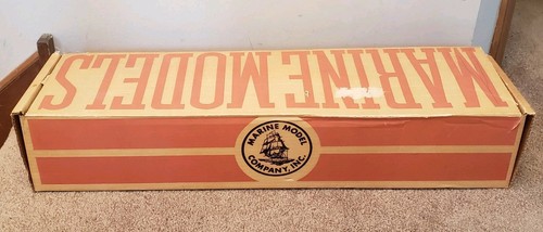 Vintage Marine Model Company H.M.S. Bounty Wooden Model Ship Kit Scale ...