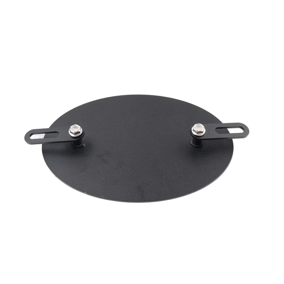 Motorcycle Universal Side Number Plate Panel Cover CNC Black | eBay