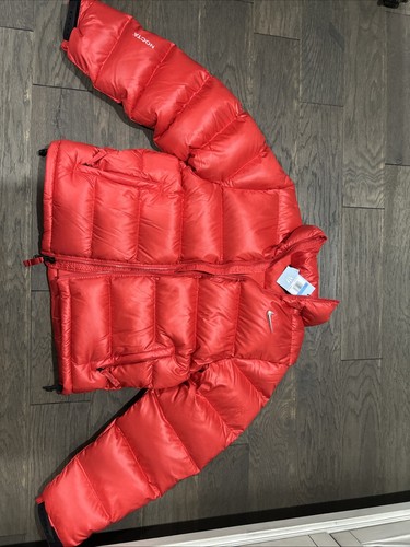 Nike x NOCTA Drake Puffer Jacket Red Size Medium DN4879 657 Brand New ...
